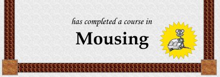 Mousing Around: Mousercise